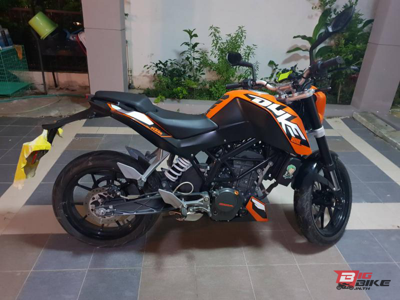 ขาย! 200 Duke ปี 2017 ราคา 0 - BigBike Thailand