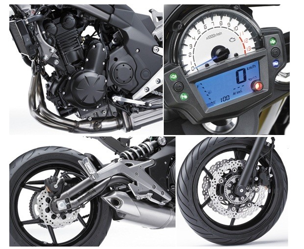 ใหม่ Kawasaki ER6N ราคา ตารางผ่อน-ดาวน์ รถมอเตอร์ไซค์บิ๊กไบค์สไตล์ Naked