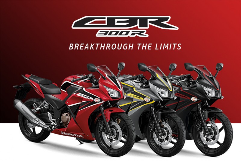 ใหม่ Honda CBR300R ราคา ตารางผ่อน-ดาวน์ รถมอเตอร์ไซค์บิ๊กไบค์สไตล์สปอร์ต