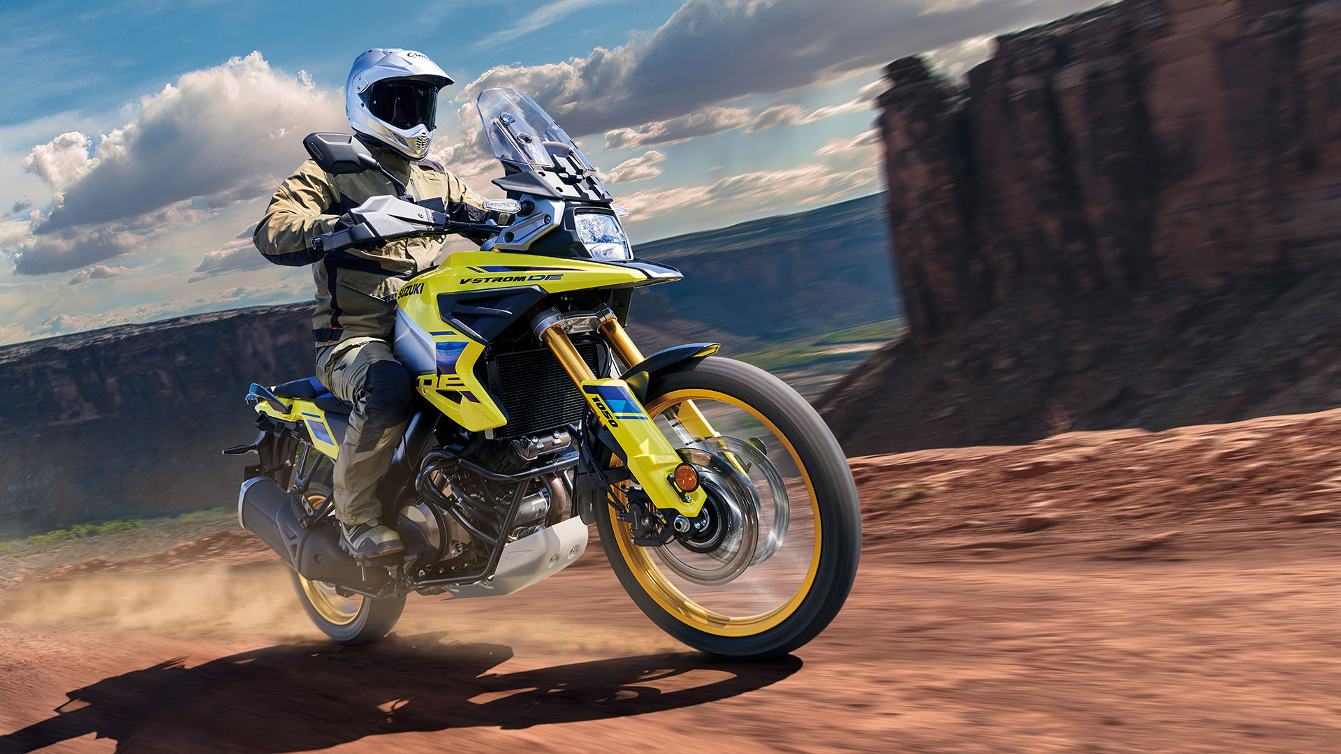 ใหม่ New Suzuki V-Strom 1050DE 2023 ข้อมูล ราคา ตารางผ่อน-ดาวน์ รถ ...